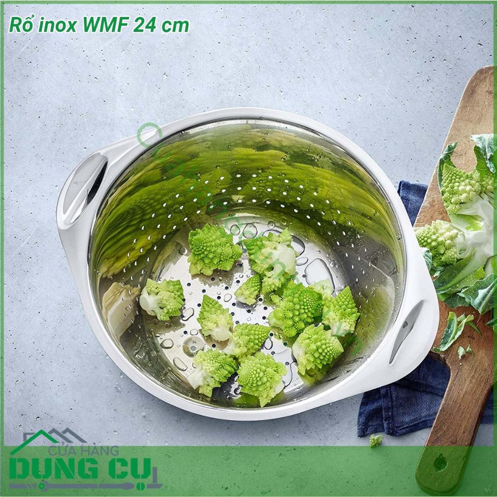 Rổ inox WMF 24 cm