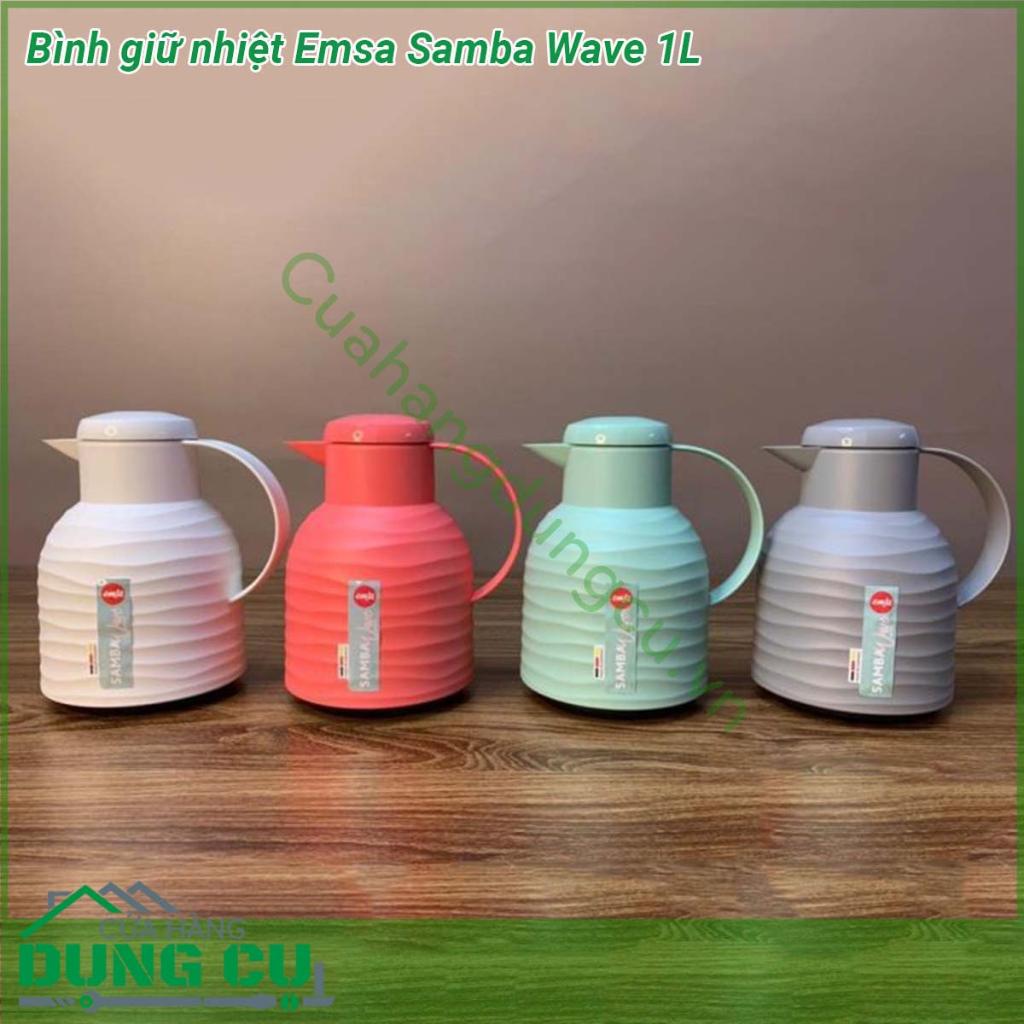 Bình giữ nhiệt Emsa Samba Wave 1L