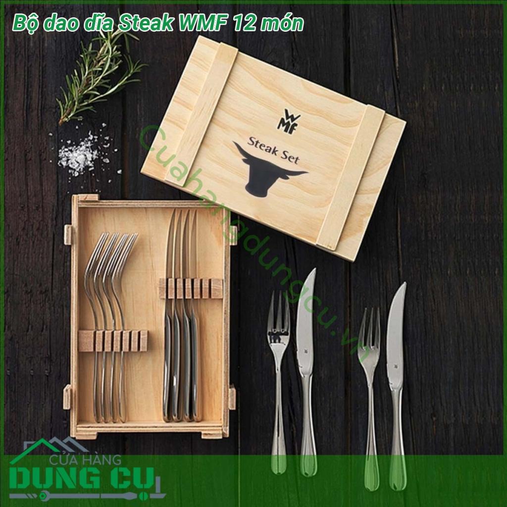 Bộ dao dĩa Steak WMF 12 món