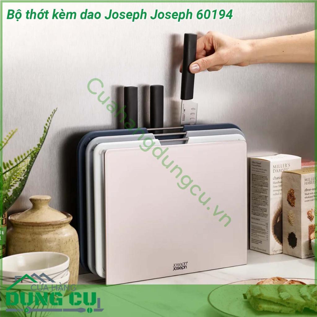 Bộ thớt kèm dao Joseph Joseph 60194