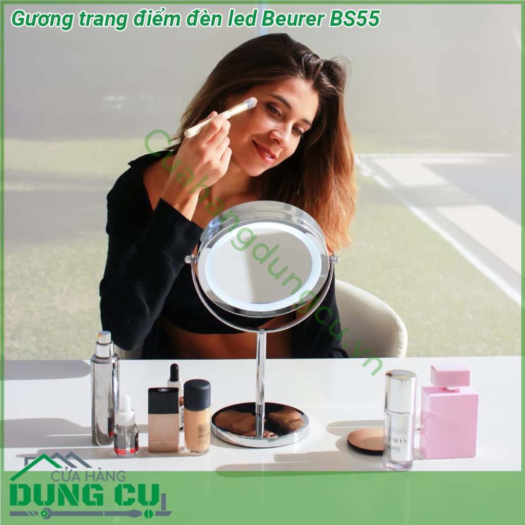 Gương trang điểm đèn led Beurer BS55